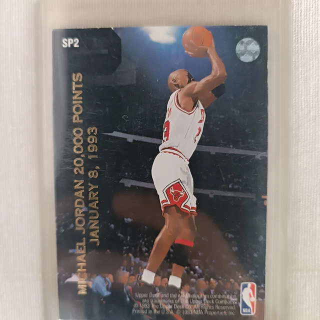 1992-93 NBA UPPER Deck Michael Jordan / Wilkins 20,000 Points 🔥 Chicago ...