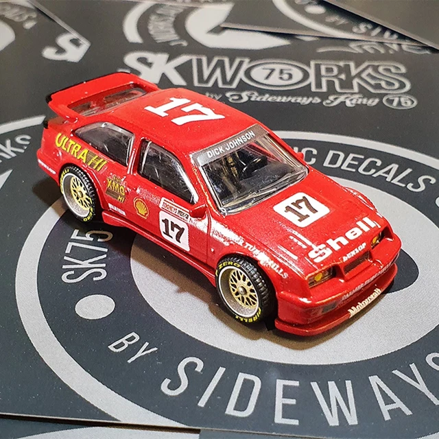 FORD SIERRA RS500 Cosworth Shell Ultra-Hi Waterslide Decal for 1/64th Hot Wheel £2.99 - PicClick UK