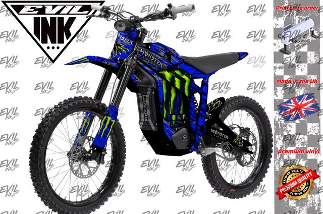 TALARIA STING GRAPHIC Kit Full sticker MX3 / MX4 / MX5 Monster Energy £ ...