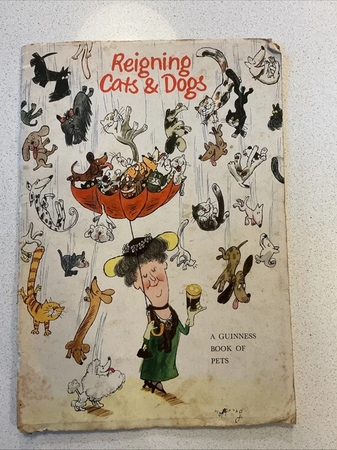GUINNESS ADVERTISING PAMPHLET - Reigning Cats & Dogs £47.50 - PicClick UK