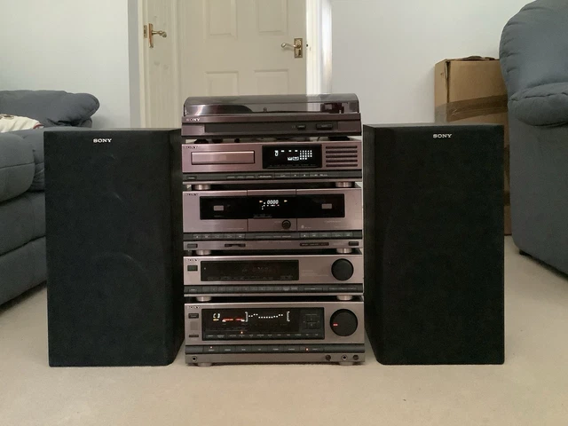 SONY LBT-D505 STEREO Stack HiFi System, Separate Speakers. Good ...