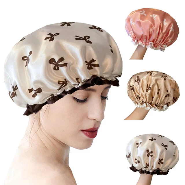 FEMMES GRANDES SOIE Satin Nocturne Coiffure Bonnette Bonnette ...