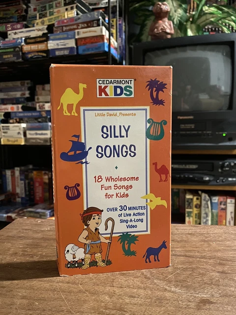CEDARMONT KIDS SILLY Songs VHS Video Live Action 18 Live Action ...