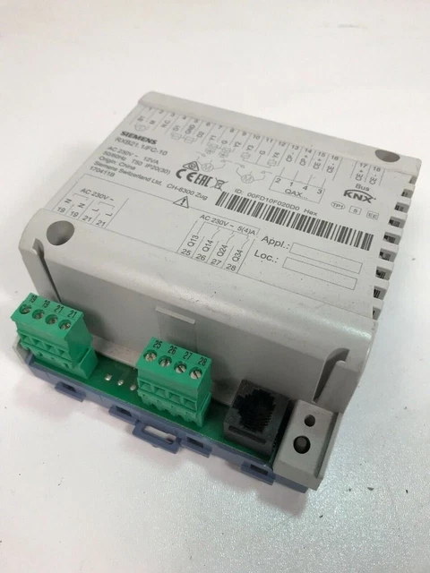 SIEMENS DIGITAL CONTROLLER For Fan Coil RXB21.1/FC10, 3 speed room ...