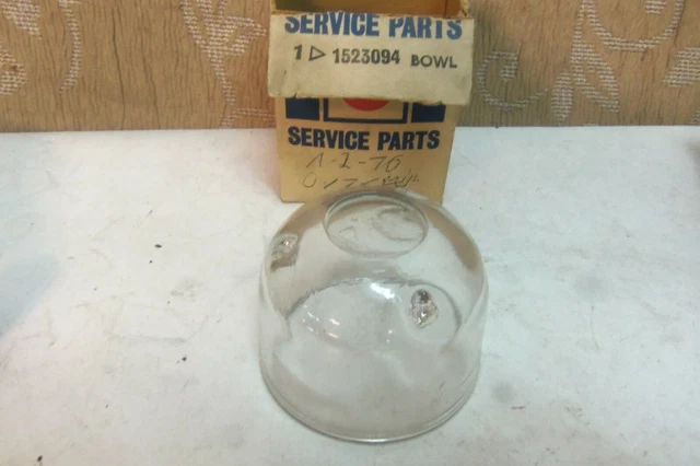 NOS AC FUEL Pump Glass Bowl Sunbeam Alpine Chevrolet GM # 1523094 £32. ...