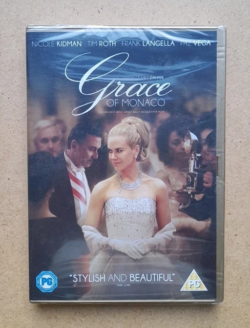GRACE OF MONACO DVD Nicole Kidman 2014 Grace Kelly Biopic Drama Movie ...