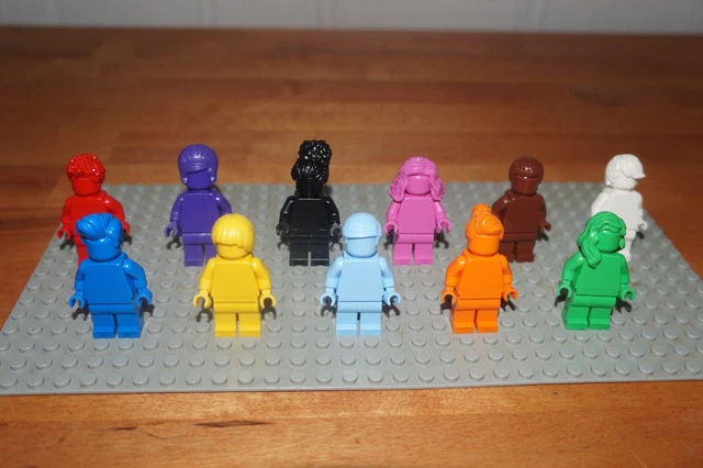 LEGO MINIFIGURES LOT 40516 pride celebration complete all 11 figures ...