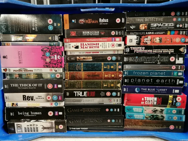 BBC ITV CHANNEL 4 SKY DVD Box Set TV Series and Movies Job Lot ...