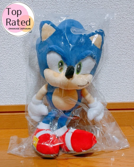 SEGA SONIC THE Hedgehog Plush SONIC Stuffed toy Doll Sanei Japan New ...