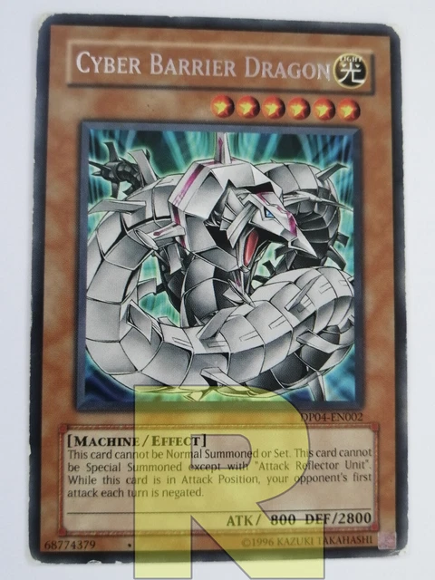 CYBER DRAGO BARRIERA / Dragon Barrier ® Rara ® DP04-EN002 ® Inglese ...