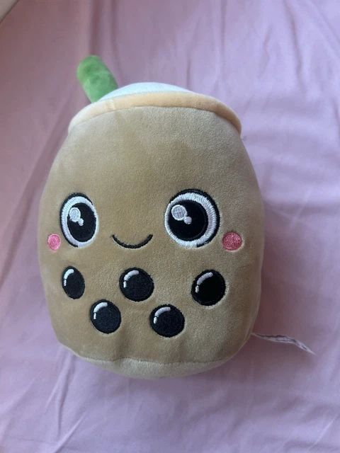 BUBBLE TEA SQUASHY Plush Toy Cute Brown Milk Tea £4.00 - PicClick UK