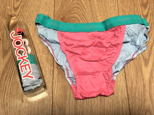 GENUINE - JOCKEY - String Sports Brief - Blue/Pink - XL - Two In Pack £ ...