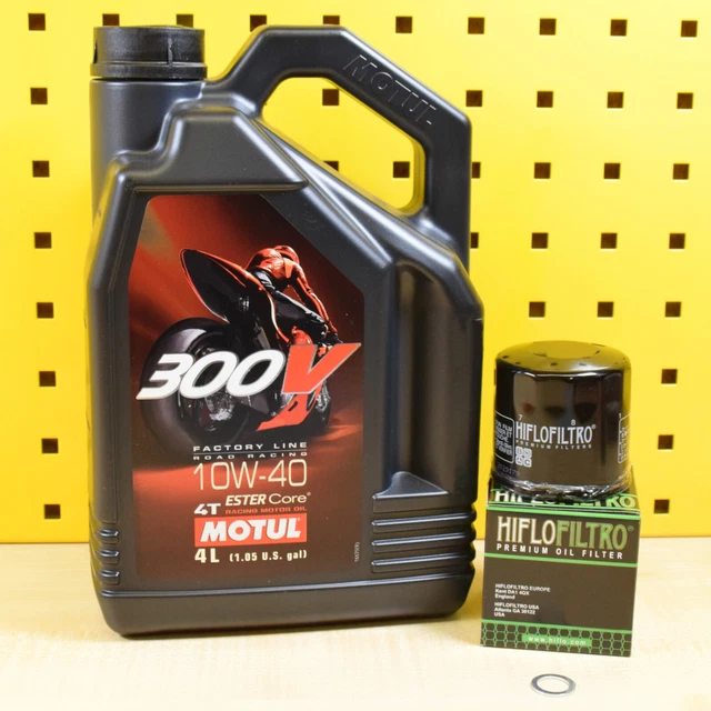 HONDA CB 600 Hornet PC34 4L Huile + 1x Filtre à Année 98 - 02 Motul 300V 10w40 EUR 115,44 ...