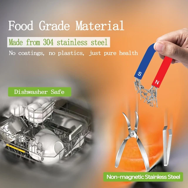 FOOD TWEEZERS FISH Bone Tweezers for Kinds of Fish H8M72938 £9.97 ...