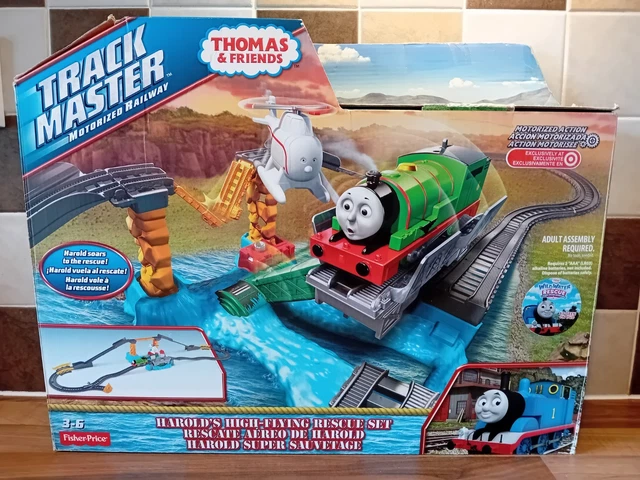 THOMAS & FRIENDS Trackmaster Motorized Railway Harold’s High Flying ...