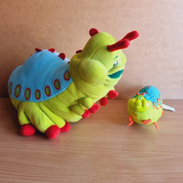 WALT DISNEY STORE It’s A Bugs Life Heimlich Caterpillar Soft Plush Toy ...