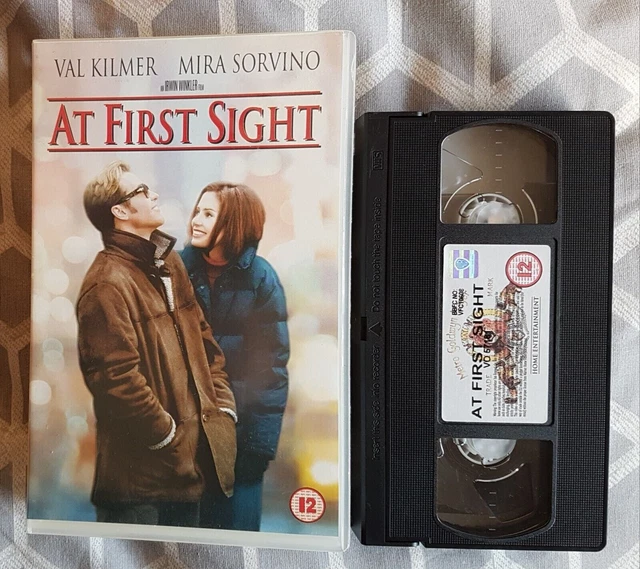 AT FIRST SIGHT (VHS) BIG BOX - Val Kilmer + Mira Sorvino + Kelly ...
