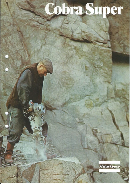 EQUIPMENT BROCHURE - Atlas Copco - Cobra Super Rock Drill Breaker ...