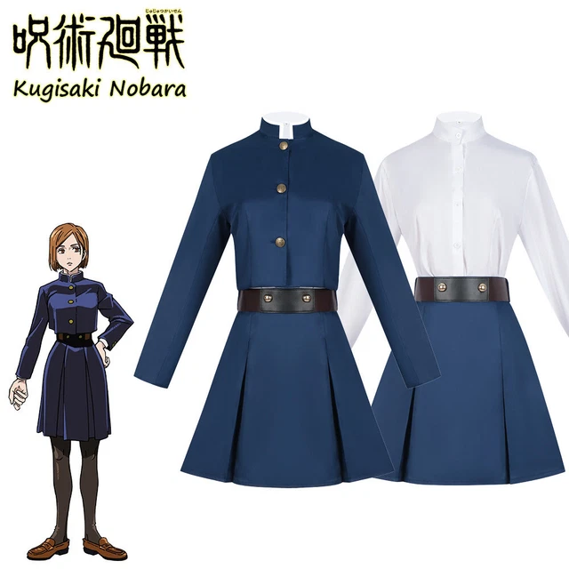 Anime Jujutsu Kaisen Kugisaki Nobara Uniform Cosplay Costume Halloween Outfit 7885 Picclick Au