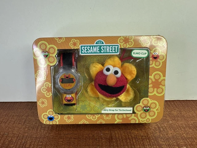 Sealed 2004 Elmo Sesame Street Elmo Watch And Clip 29 77 Picclick
