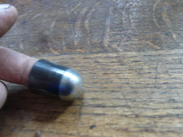 VIEILLE FÉRULE RESTAURATION de canne ancienne fer 24 mm intèrieur 31 mm ...