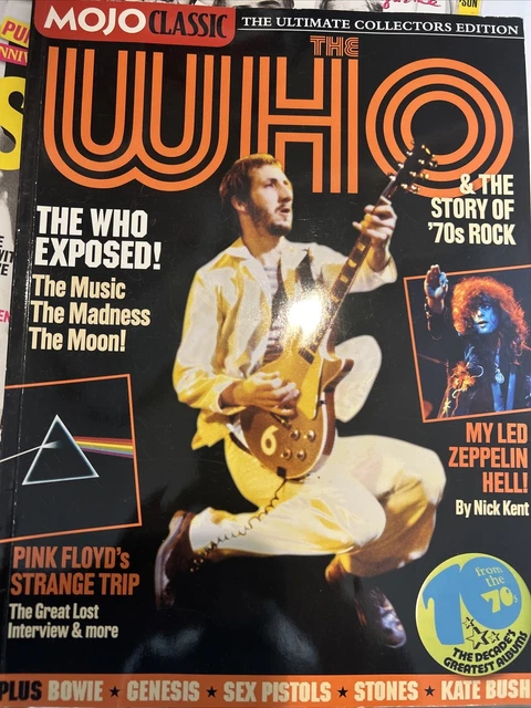 Mojo Magazine Volume 2 Issue 1 The Who Pink Floyd Classic Collectors Edition £500 Picclick Uk