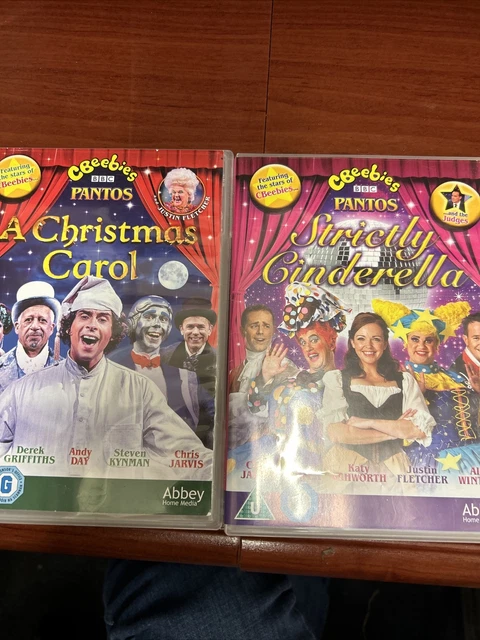 CBEEBIES A CHRISTMAS Carol & Strictly Cinderella - DVDs £4.99 - PicClick UK