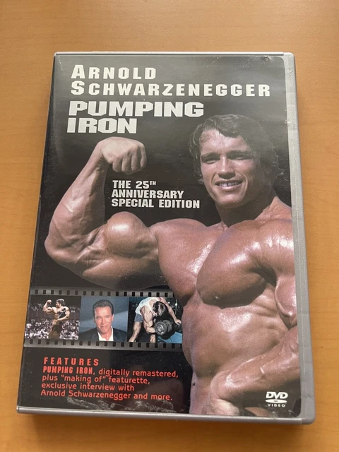 ARNOLD SCHWARZENEGGER-PUMPING IRON-LOU Ferrigno-25Th Anniversary Edtn ...