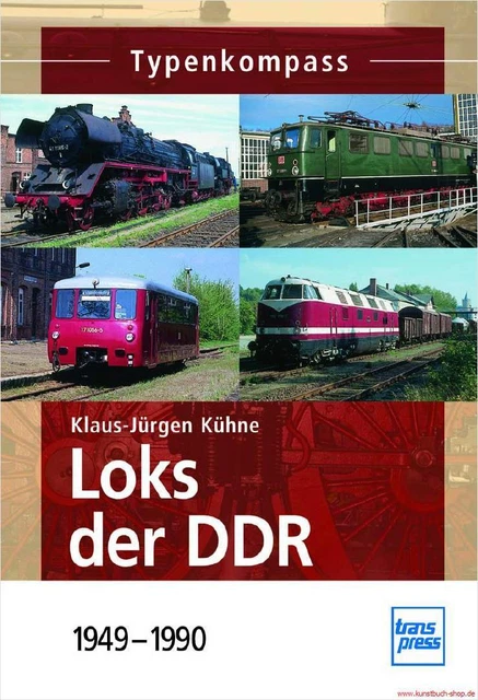 FACHBUCH LOKS DER DDR 1949-1990, Typenkompass, Deutsche Reichsbahn, viele Infos EUR 12,00 ...
