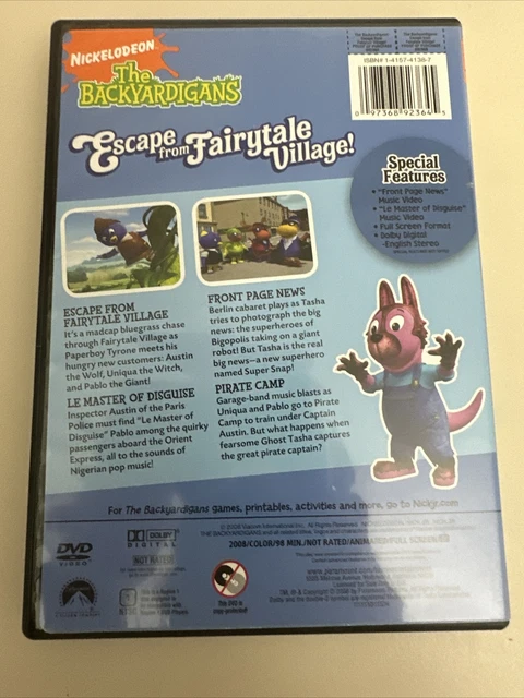 THE BACKYARDIGANS: ESCAPE from Fairytale Village/It’s Great To Be A ...