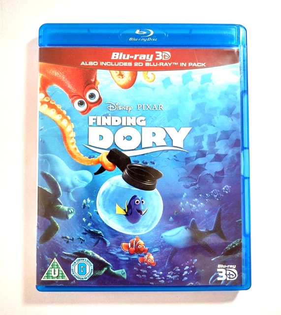BLUE RAY 3D Finding dory dvd Disney Pixar - pre loved £3.00 - PicClick UK