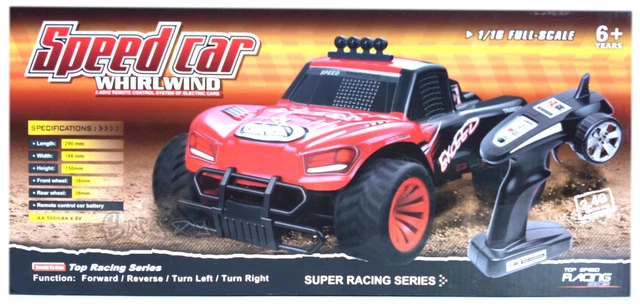 JEEP REMOTE CONTROL Off-Road Car MA-55128 Red Color £35.75 - PicClick UK