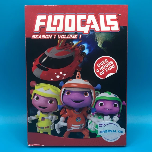 FLOOGALS SEASON 1 Volume 1 DVD w/ Slipcover Universal Kids Brand New ...