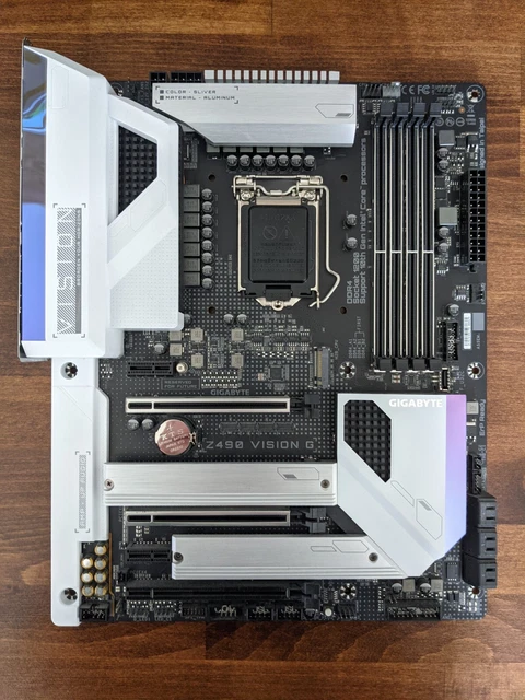 GIGABYTE Z490 VISION G Motherboard £0.99 - PicClick UK