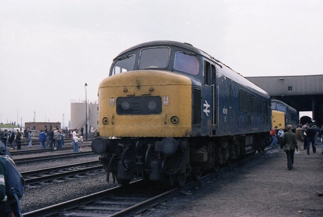 ORIGINAL RAILWAY PHOTOGRAPHIC negative Class 45 45105 at Toton £3.50 ...
