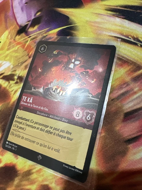 CARTE LORCANA TCG Disney Te Ka 126/204 Super Rare Foil Neuf Fr EUR 10,99 - PicClick FR