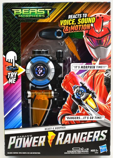 POWER RANGERS BEAST Morphers Beast-X Wrist Morpher MISB 2018 with Keys ...