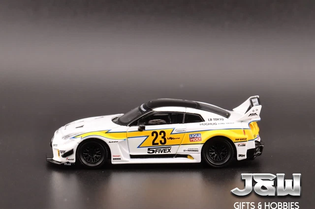 MINI GT NISSAN LB-Silhouette Works GT 35GT-RR Ver.1 LB Racing MGT00528 ...
