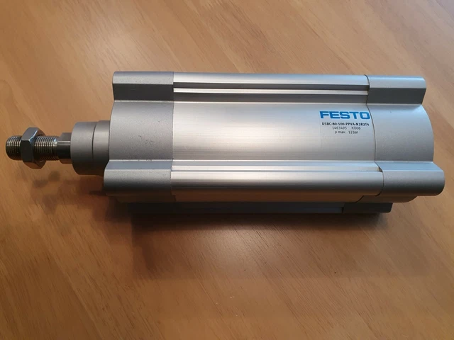 FESTO DSBC-80-125-PPVA-N3 NORMZYLINDER pmax 12bar (1383338) EUR 80,00 ...