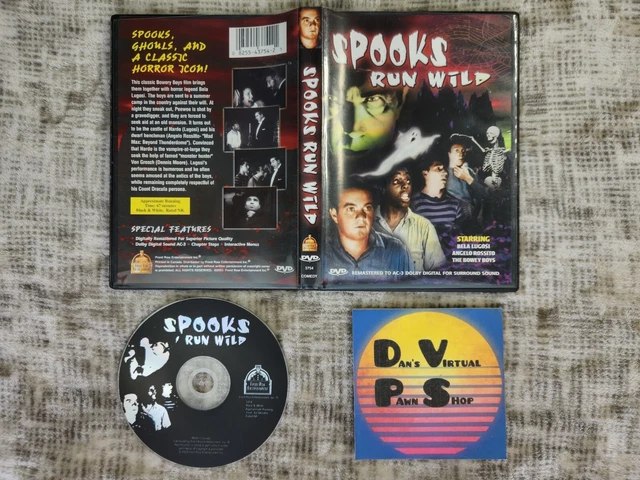 SPOOKS RUN WILD DVD Movie Horror $6.99 - PicClick CA