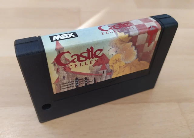 JUEGO CARTUCHO MSX Msx2 Castle Excellent Ascii Corporation 1986 Buen ...