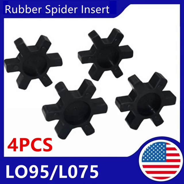 LO95/L075 RUBBER SPIDER Insert L-095 & L075 Fits Lovejoy Martin L-Jaw ...