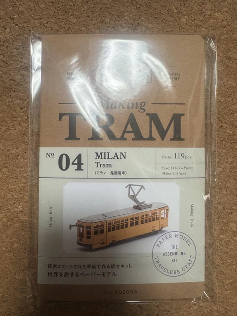 MILAN TRAM PAPER Model Kit No.04 £39.18 - PicClick UK