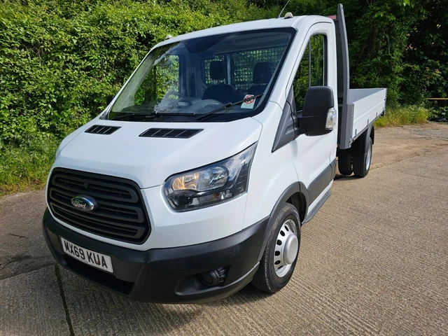 FORD TRANSIT TIPPER MWB One way Tipper, Twin Rear Wheels and Towbar £ ...