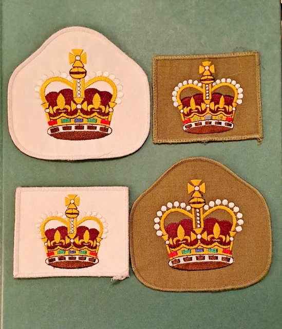 AUSTRALIAN ARMY WARRANT Officer Class 2 Patches Dress Mess $40.00 ...