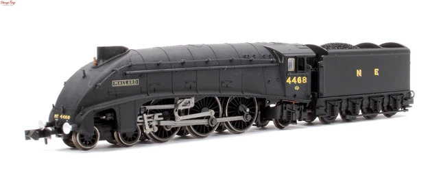 DAPOL A4 4468 'Mallard' NE Wartime Black N Gauge £159.99 - PicClick UK
