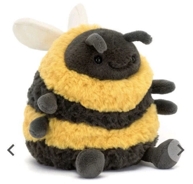 RARE ALBEE BEE Plush by Jellycat BNWT Includes Protector! Valentine's ...