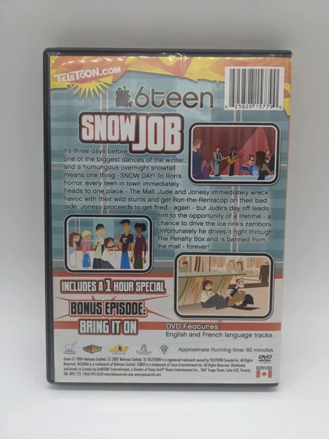 6TEEN : SNOW JOB - Teletoon Canadian TV - Bonus Ep: BRING IT ON - 2004 ...