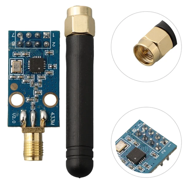 1X CC1100/CC1101 WIRELESS RF Transceiver Module + Antenna Low Power ...