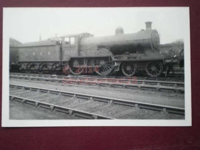 PHOTO LNER Ex Ner Class D20 Loco No 2020 EUR 4,10 - PicClick FR